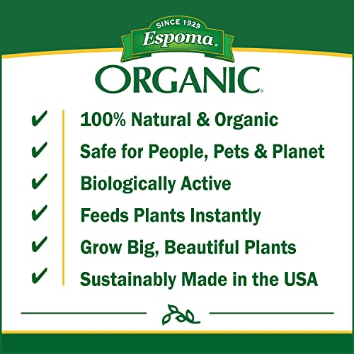Espoma Organic Cactus! Plant Food, Natural & Organic Fertilizer for All Cactus, Succulents, Palm, and Citrus Both Indoors and Outdoors, 8 oz, Pack of 2