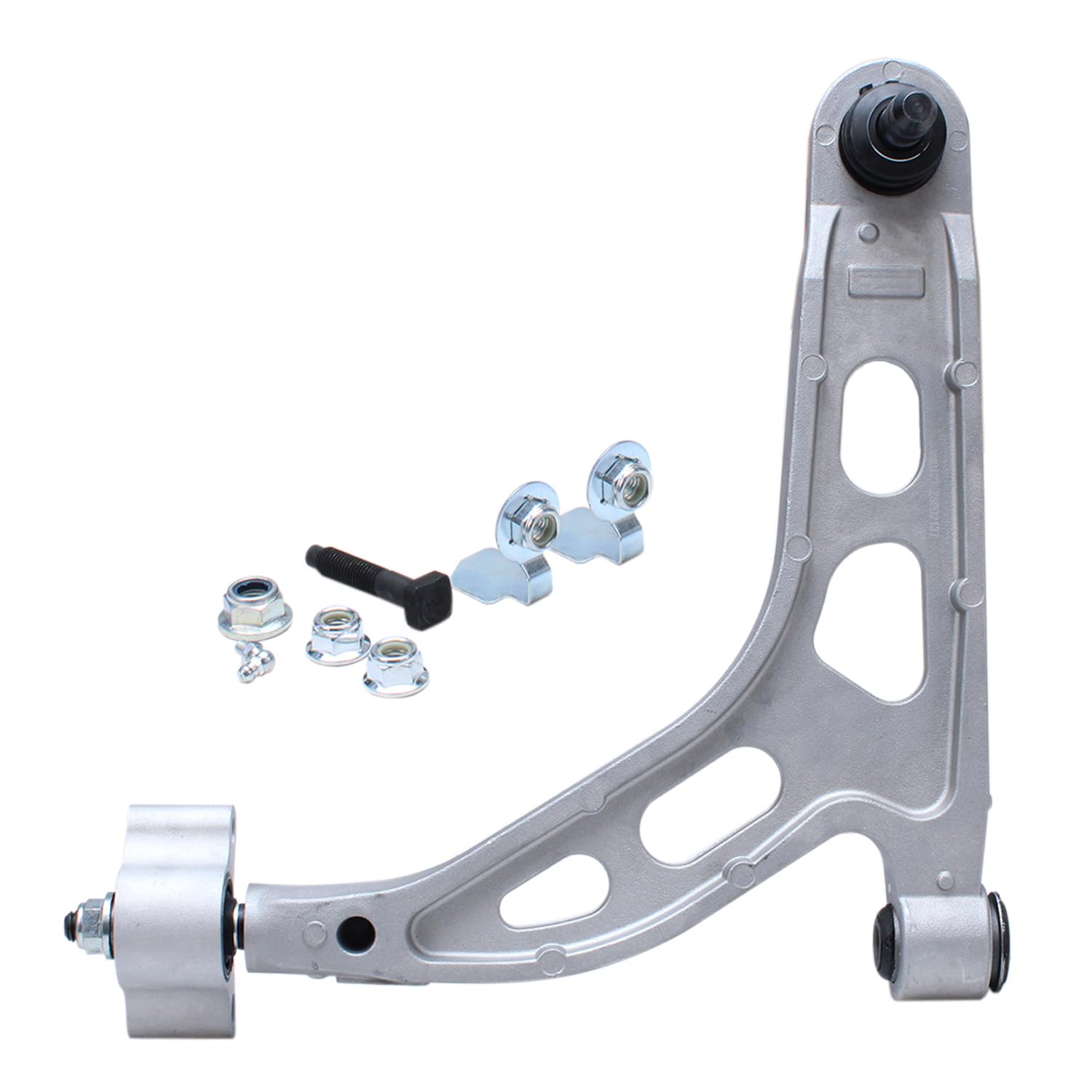 Detroit Axle - 2 Rear Upper Control Arms for 2002-2005 Ford Explorer Aviator Mercury Mountaineer 2003 2004 [4-Door], Pair Driver & Passenger Side Upper Control Arms w/Ball Joints Assembly Replacement