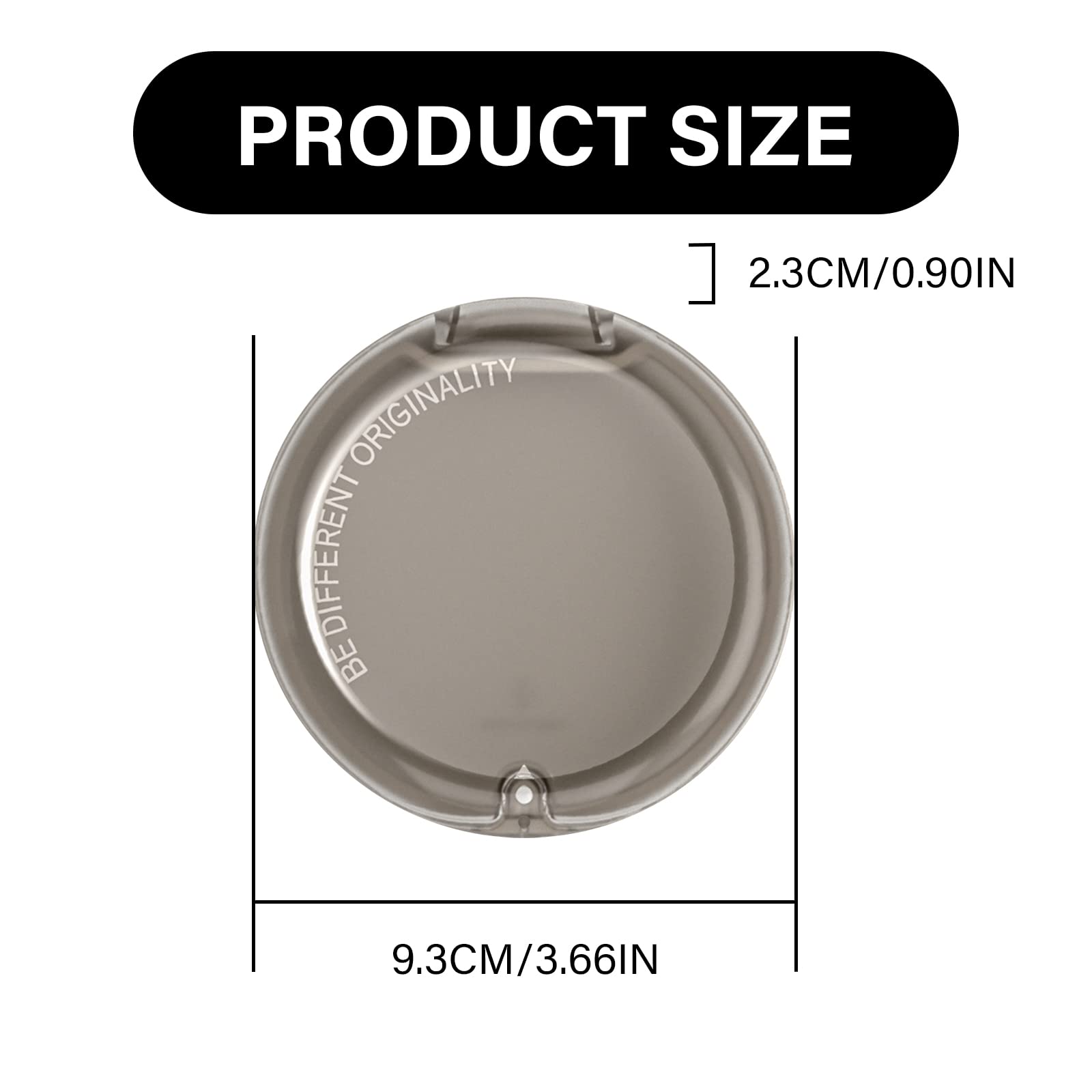 Denture Bath Case Cup, No-Leak Retainer Case, Unique Denture Bath with Drain Tray, Suitable for Dentures, Denture Bridges, Partial Dentures, Traditional Braces, Etc. (small)