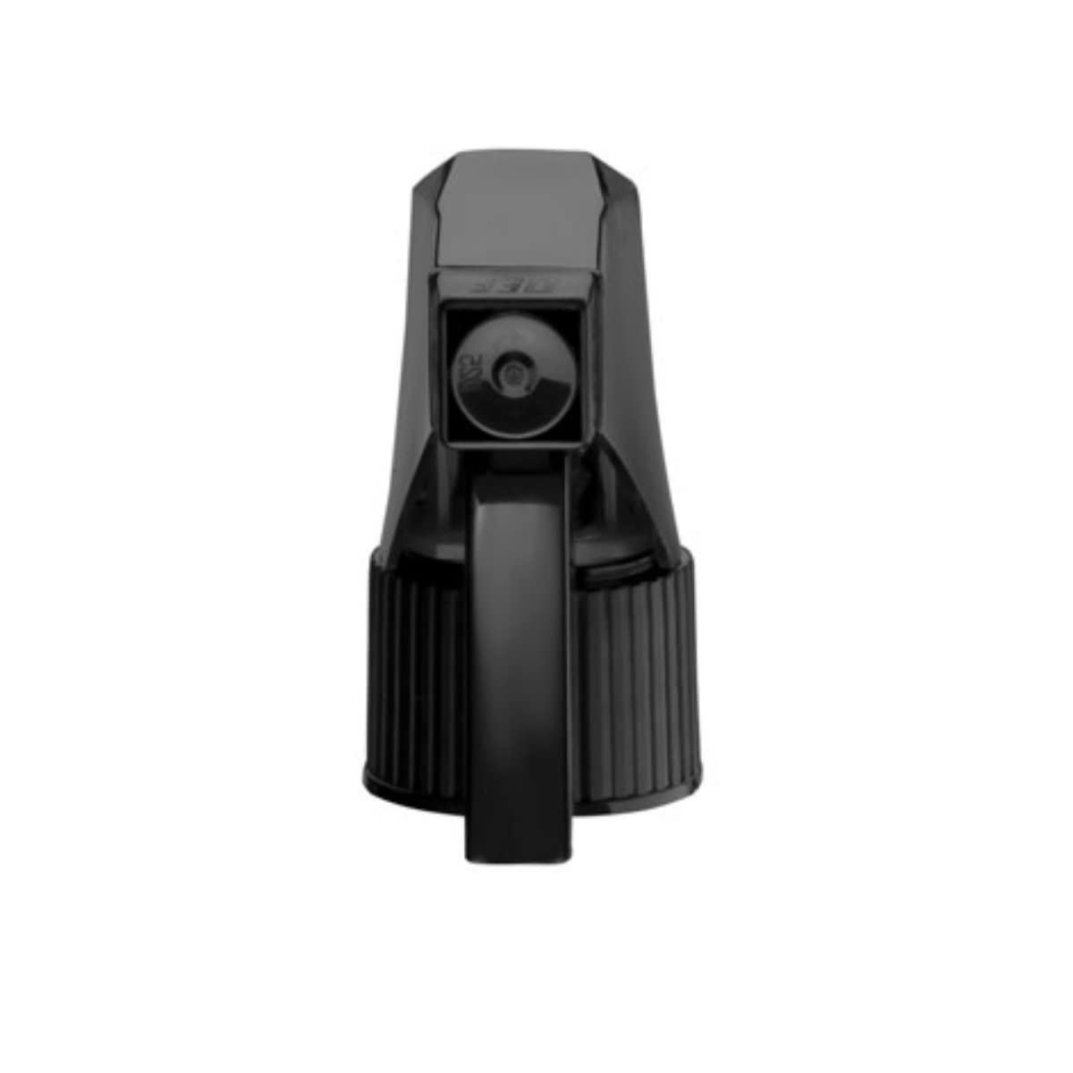 DOMPEL Trigger Sprayers valves, color black, thread 28/410, made with stainless steel springs and glass balls, with spray and stream Model 101D. (Spray heads only, bottles not included) (2)