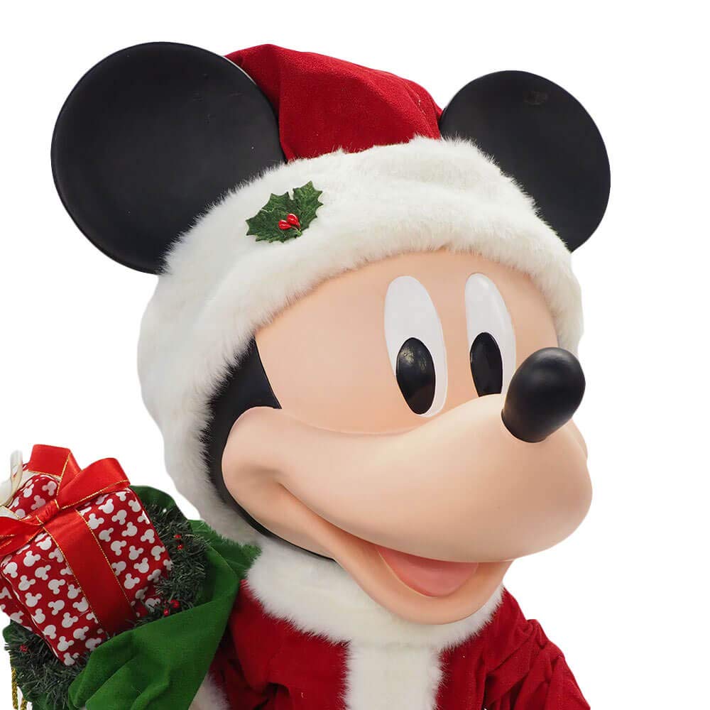 Department 56 Possible Dreams Disney Merry Mickey Mouse Showcase Figurine, 30 Inch, Multicolor