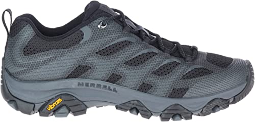 Merrell Men's Moab 3 Edge Hiking Shoe, Black, 12