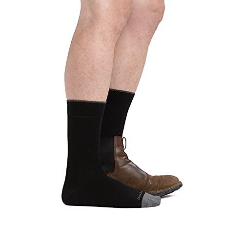 Darn Tough Vermont Solid Crew Lightweight Navy MD (US 8-9.5)