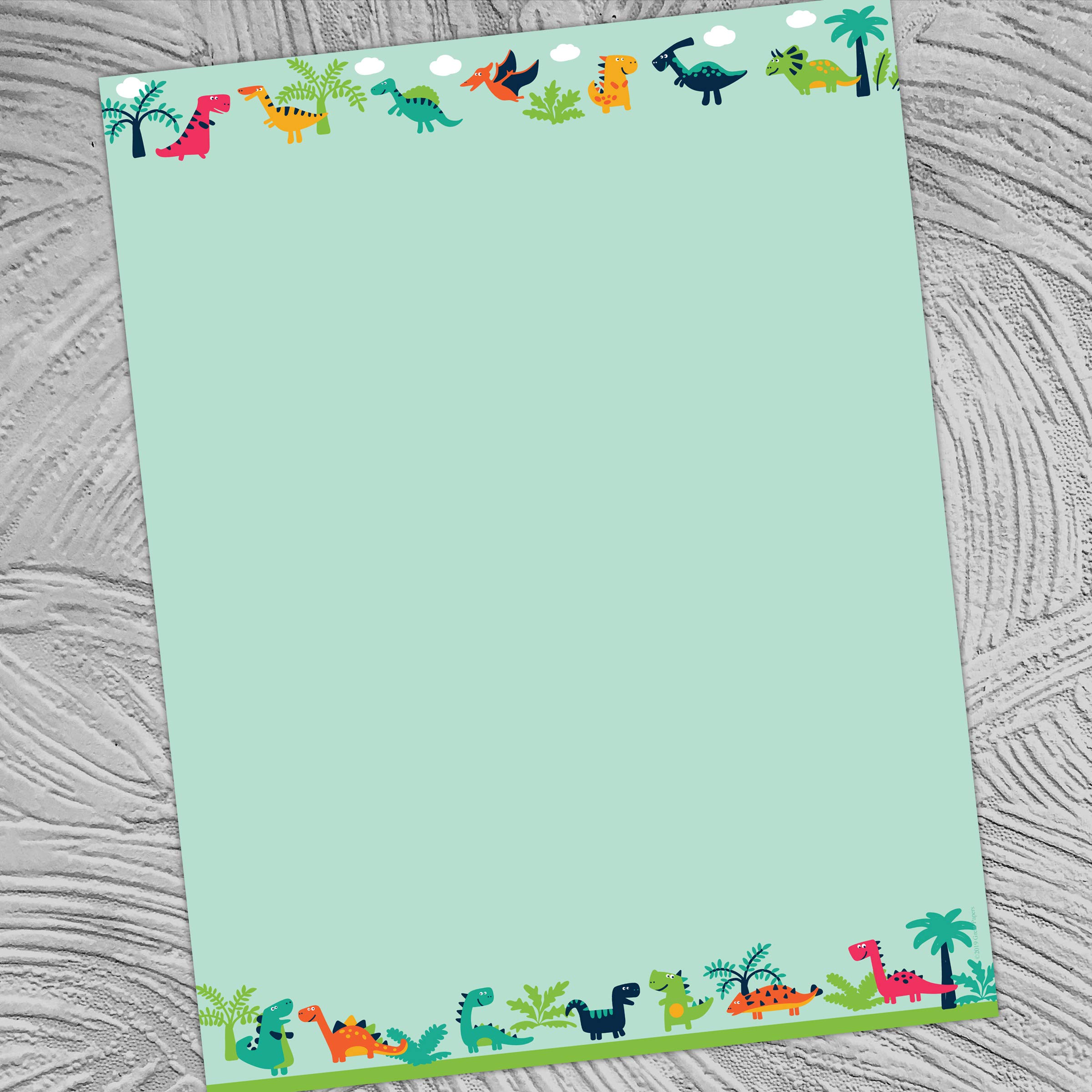 Cosco Happy Dinosaur Letterhead