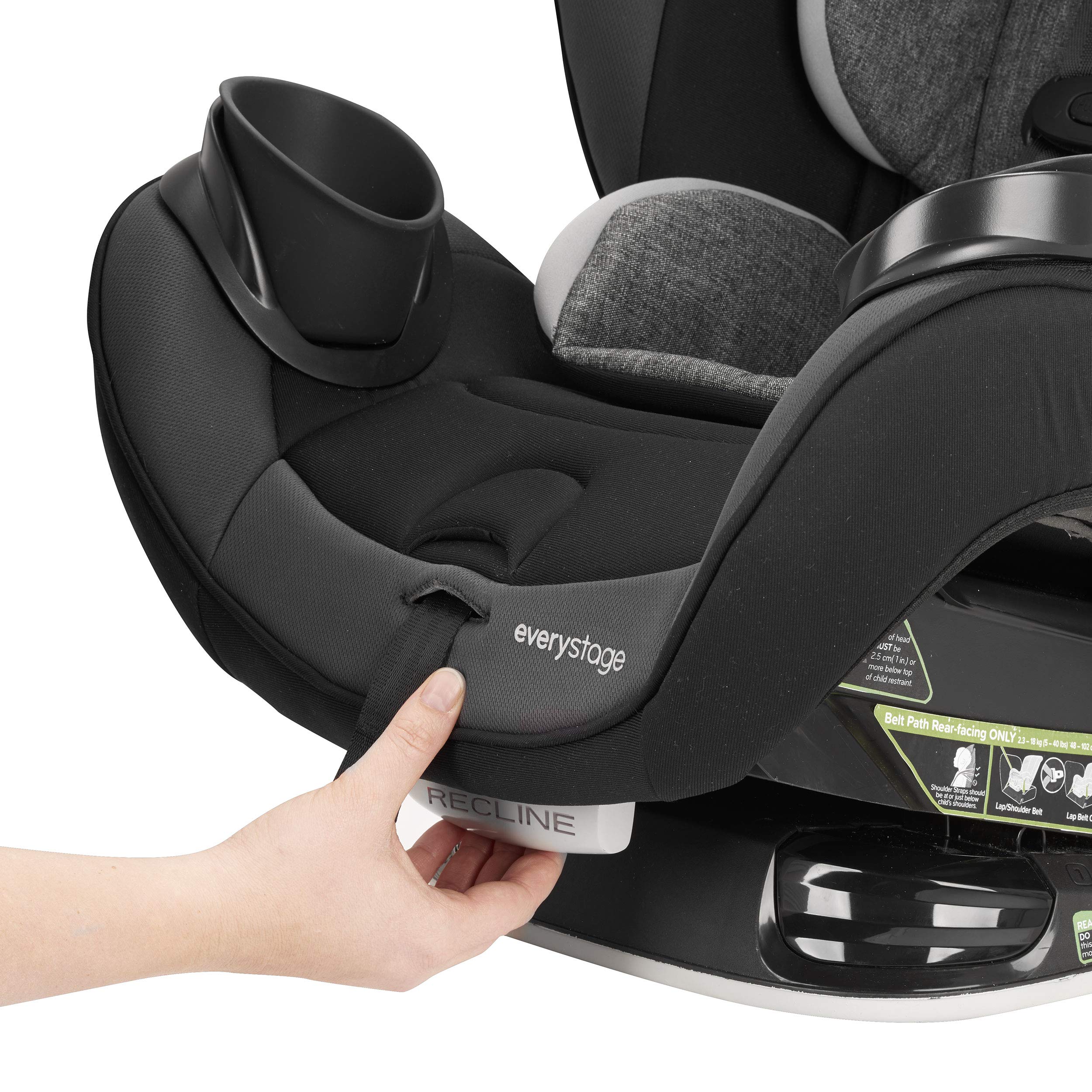 Evenflo Everystage DLX All-in-One Convertible Car Seat, Crestland