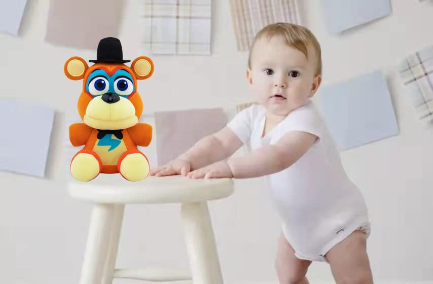 Mokorety Five Nights at Freddy's Plushies,Five Nights at Freddy's Plush,FNAF Plushies,Gift for FNAF Plush Game Fans (c03)