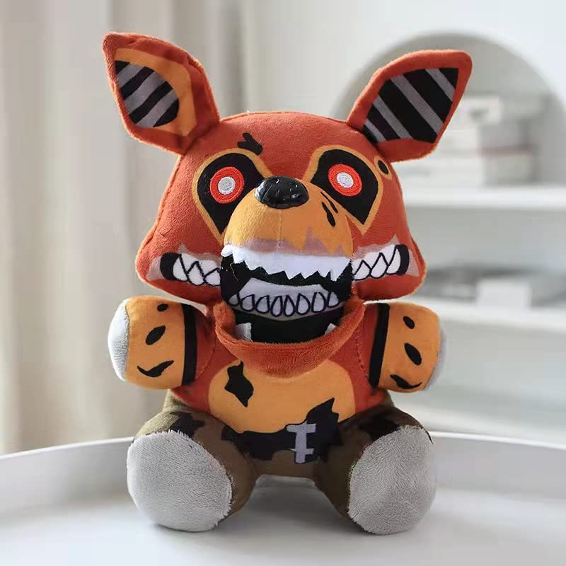 Mokorety Five Nights at Freddy's Plushies,Five Nights at Freddy's Plush,FNAF Plushies,Gift for FNAF Plush Game Fans (c02)