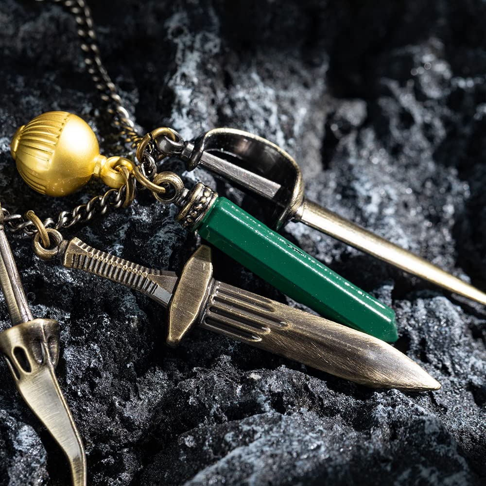 DressVoguer Lady Dimitrescu's Necklace - Dimitrescu's Daughter Daniela Necklace Cosplay Pendant Replica