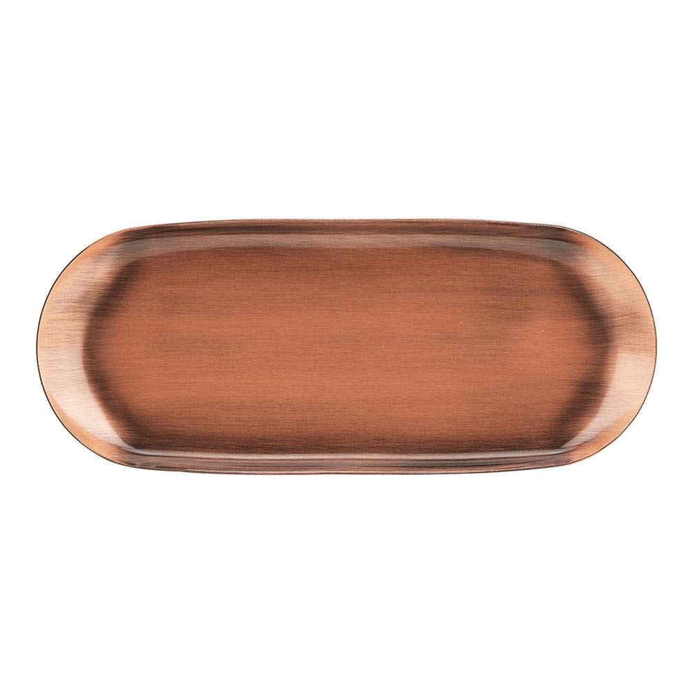 Fishlor Candle Tool Tray, Large Storage Tray, 430 Stainless Steel Candle Tool Tray Organizer Aromatherapy Organizer Tray(Retro Red Copper)