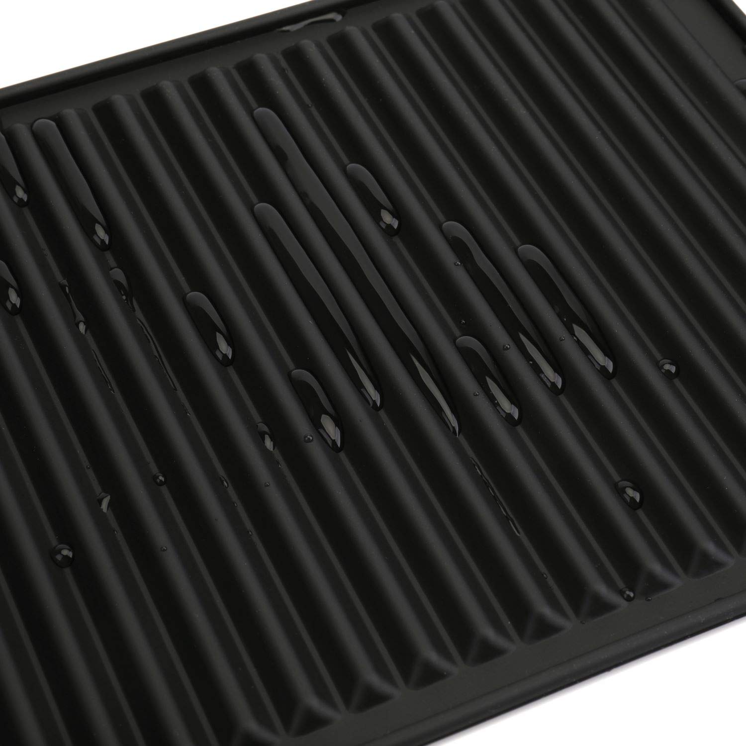 Hedume 4 Pack Silicone Pot Mat, Heat Resistant Food Grade Silicone Trivet Mats, Rectangular Drying Mat for Countertop Trivet Pads Hot Dishes, Pots and Pans (4 Colors)