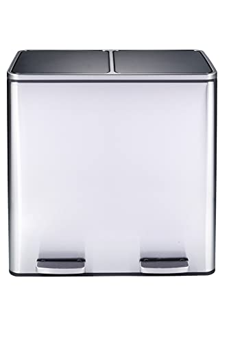 Heim Concept Trash can, 60 L, Silver