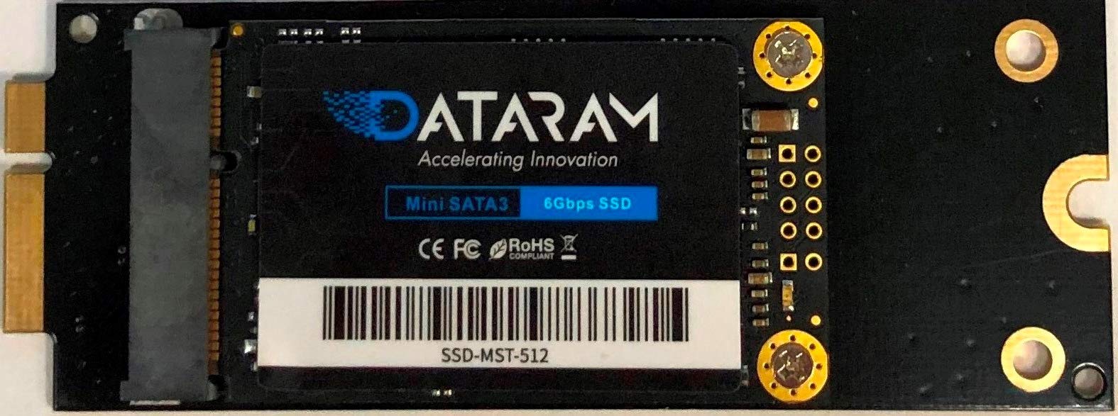 Dataram 512GB SSD for 2012 Apple MacBook Pro EMC 2512 & EMC 2557, 2013 Apple MacBook Pro EMC 2672 & EMC 2673