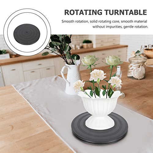 Floral Turntable Ball Bearings Stand Clay Sculpting Wheel Bonsai Trim Turntable Statue Rotating Swivel Plate Bearing Table Turntable Table Tray To Rotate Desktop Rotating Board Abs
