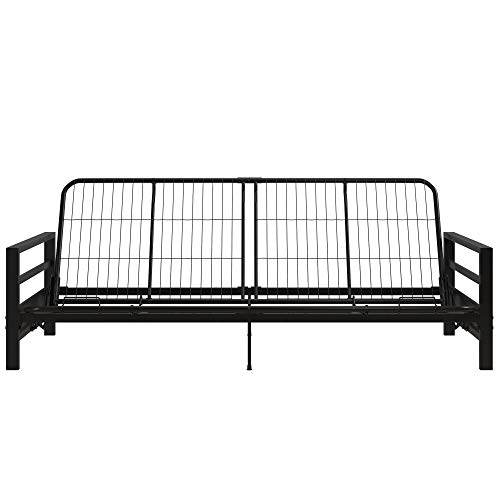 DHP Miles Metal Futon Frame, Black