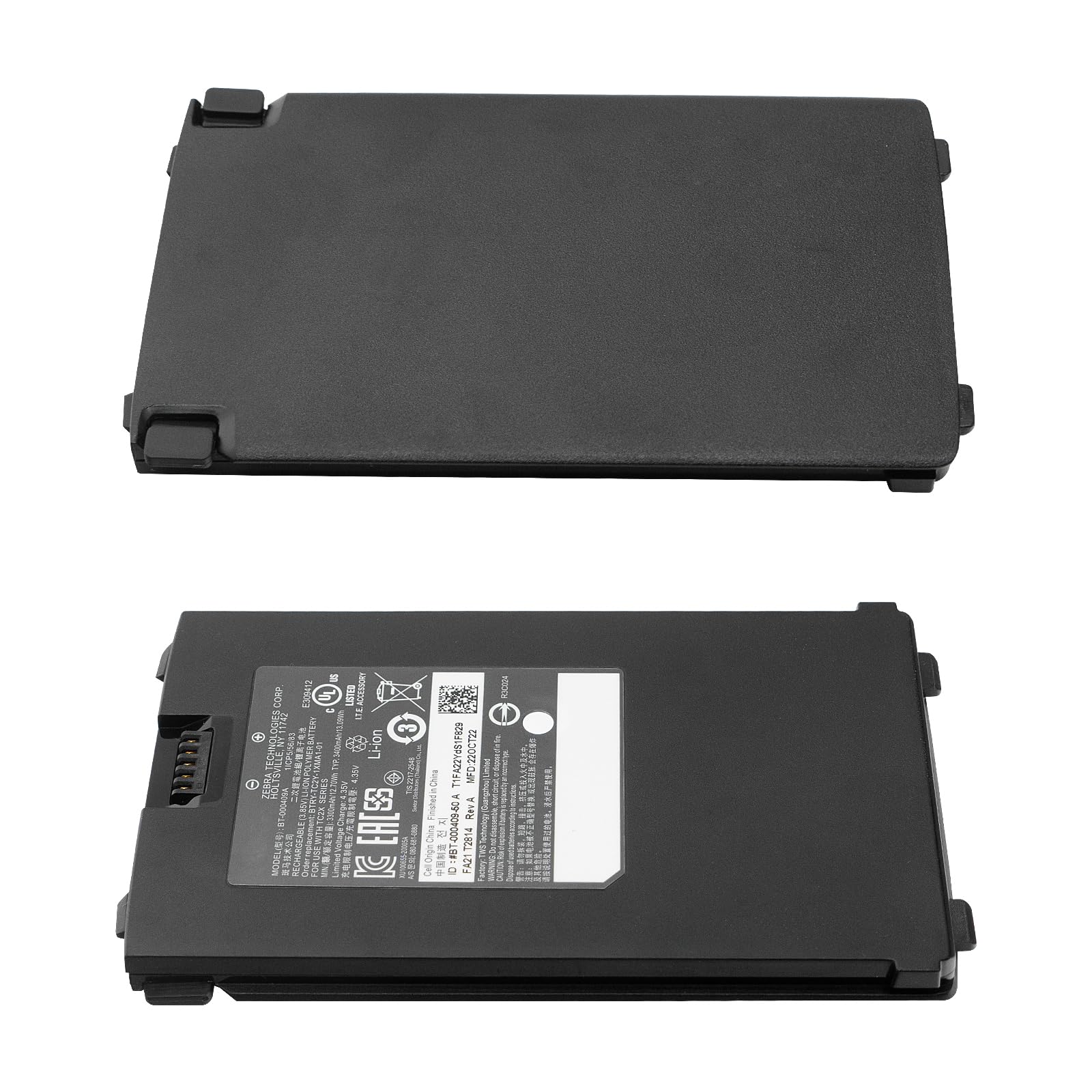 EXCEPOWER BTRY-TC2Y-1XMA1-01 Replacement Battery for Zebra TC21 TC26 TC26AK TC210 TC210K Handheld Barcode Scanner BT-000409 BT-000411-08 BT-000409A BTRY-TC2X-1XMA1-01 BTRY-TC2Y-2XMA1-01