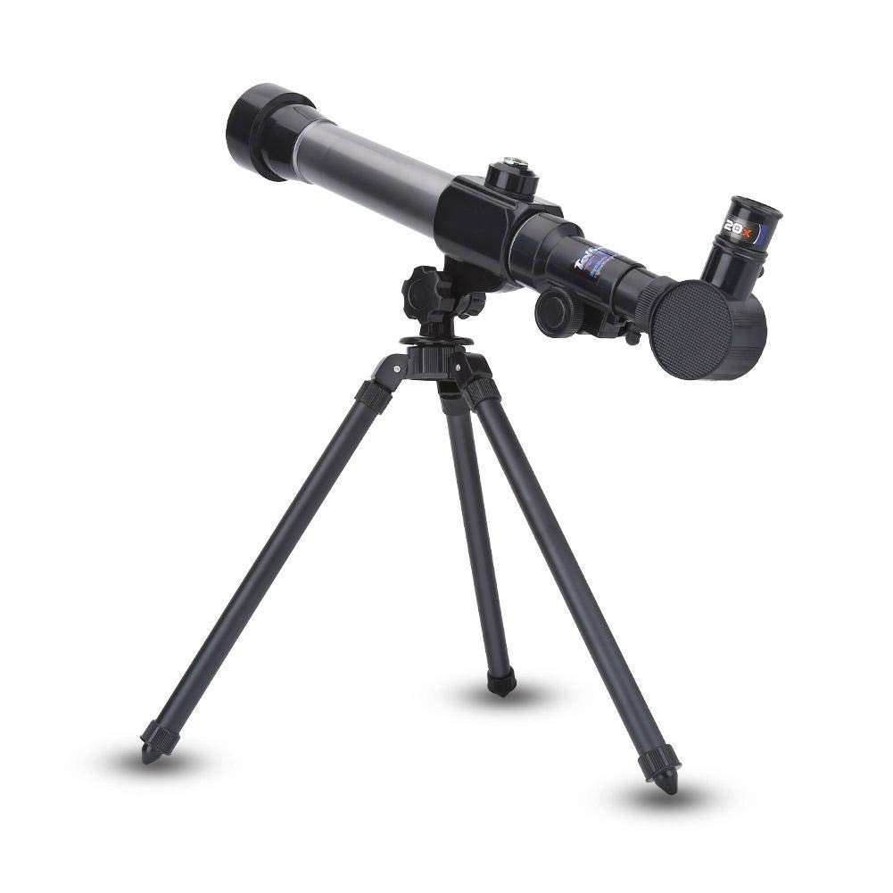 Demeras Telescope Astronomical Refractor Telescope Kids Astronomical Telescope with Adjustable Tripod and Finder Scope
