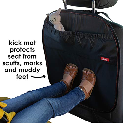 Diono Stuff 'n Scuff, Back Seat Protector, Black (Pack of 2)