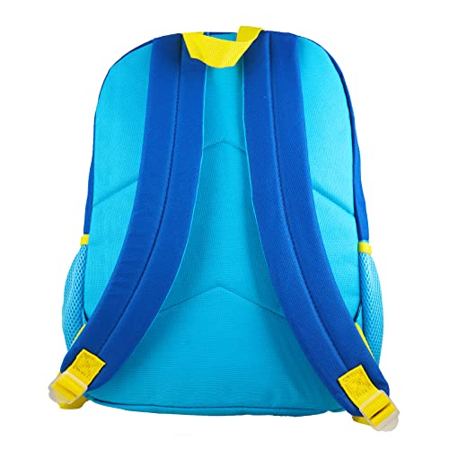 Spongebob Squarepants Backpack and Lunch Box Set for Boys Girls Kids ~ 3 Pc Bundle With Deluxe 16" Spongebob Backpack with Detachable Insulated Lunch Bag and Stickers (Spongebob School Supplies Bundle)