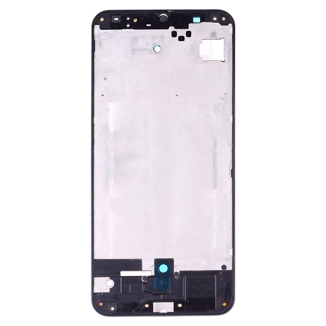 for Galaxy A50 SM-A505F/DS, A505FN/DS, A505GN/DS, A505FM/DS, A505YN Front Housing LCD Frame Bezel Plate (Black)