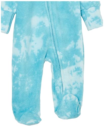 Hurley Baby Girls Multi-pack Footed Coverall, Glacier/Blue, 3M US