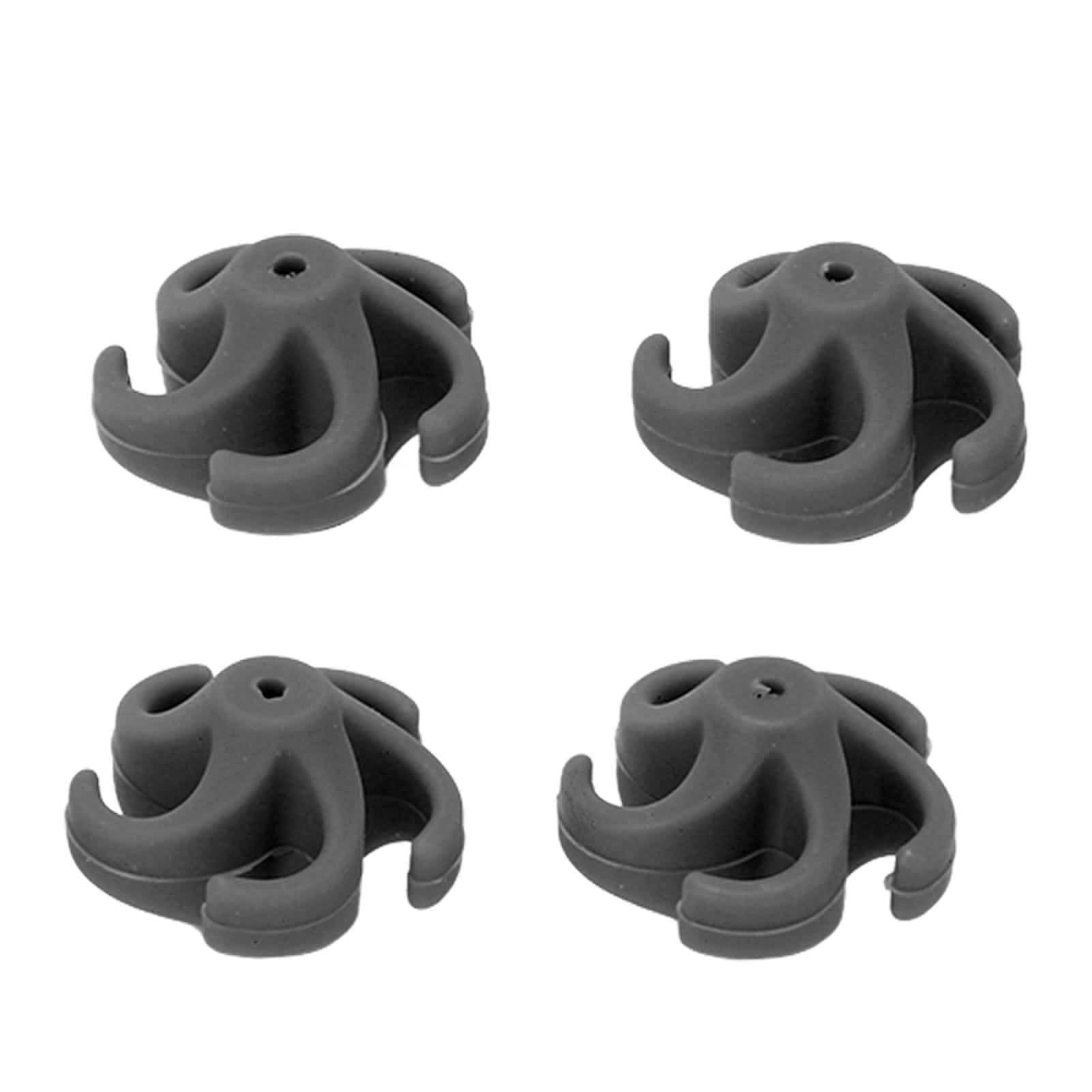 EATC Archery Bowstring Dampener, 4pcs Archery Bowstring stabilizer Rubber That Reduces Vibration for Shooting