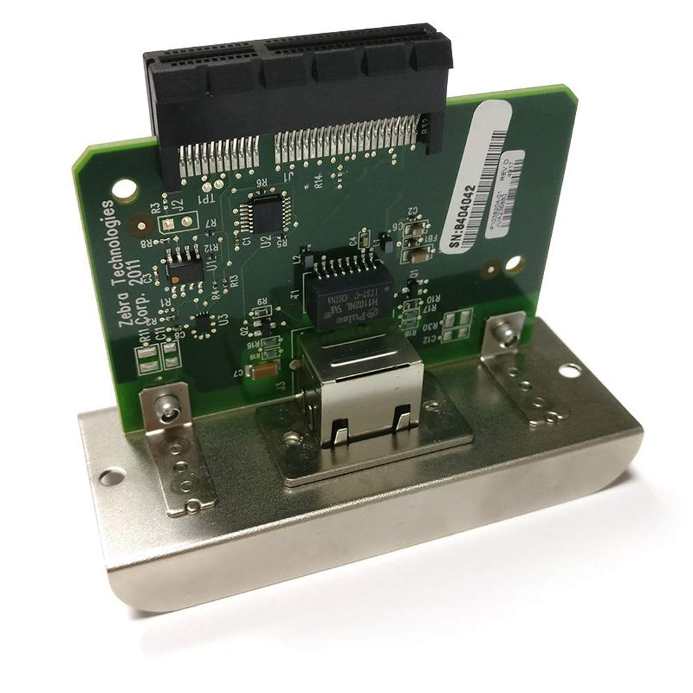 PARTS P1037974-001 Wired Internal Network Card for Zebra ZT210 ZT220 ZT230 ZT200 Series Thermal Printer Print Server Ethernet Port