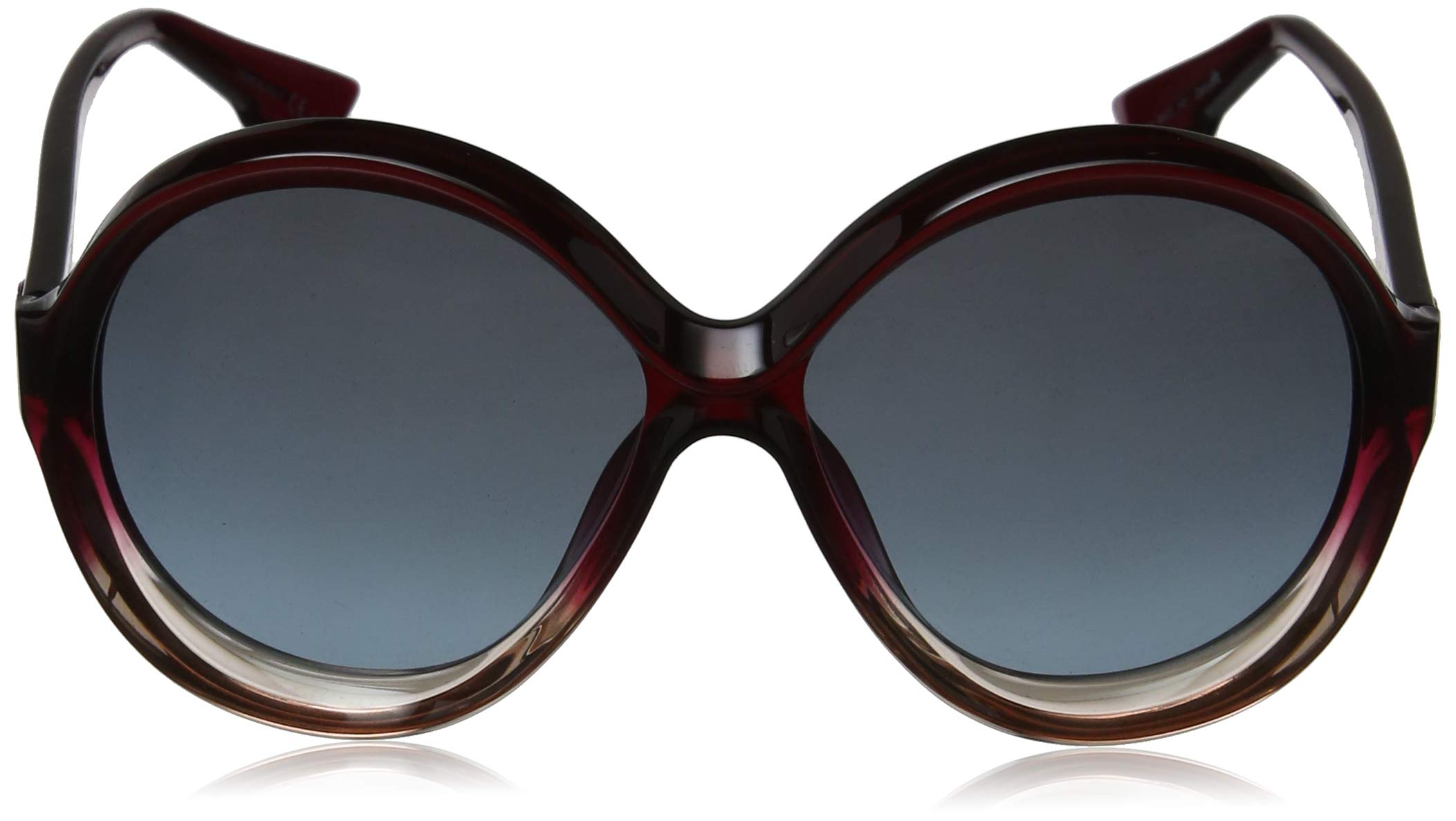 Dior 200773-00T5 Sunglasses BURGUPINK w/GRAY PETROL 58mm