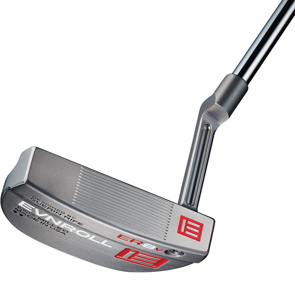 Evnroll ER8v TourMallet Putter 2021 Right Long Plumber 34 Gravity Red
