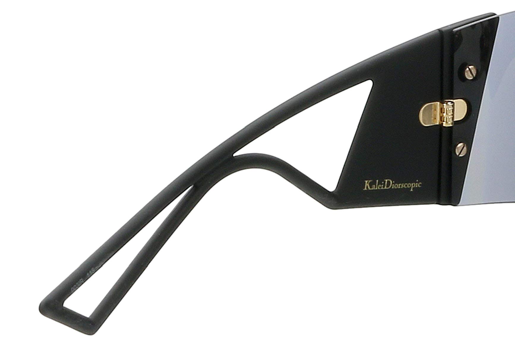 Dior 202504-0003 Sunglasses MATTE BLACK w/GREY BLUE 99mm