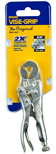 IRWIN Tools VISE-GRIP Original 4" Locking Wrench with Wire Cutter (item #8)