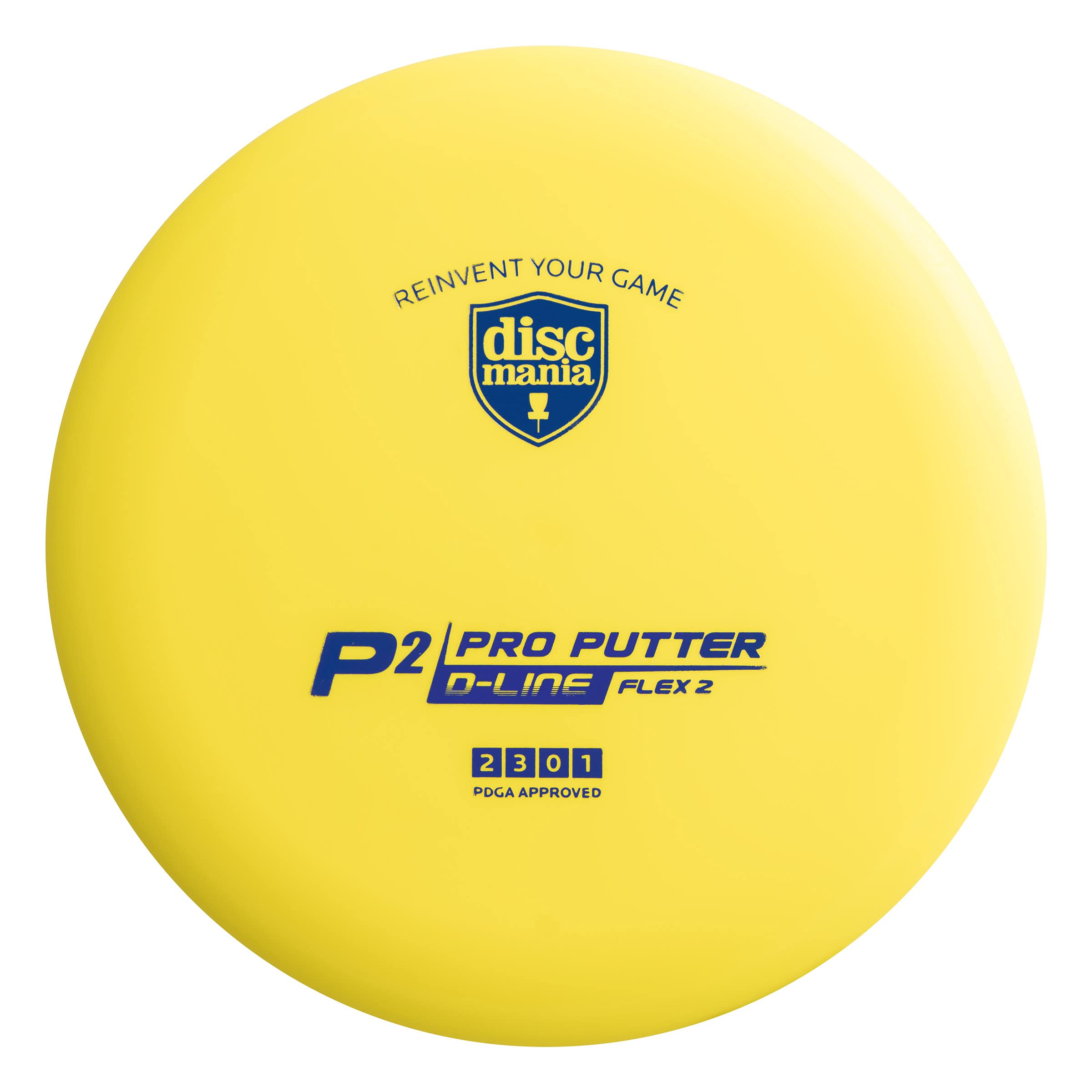 Discmania P2 Disc Golf Putter – Disc Golf Putter Pack – Flex 2 P2 Disc Golf Putter with Stable Disc Flight, Practice Putter Pack (Colors May Vary) (10 Pack)