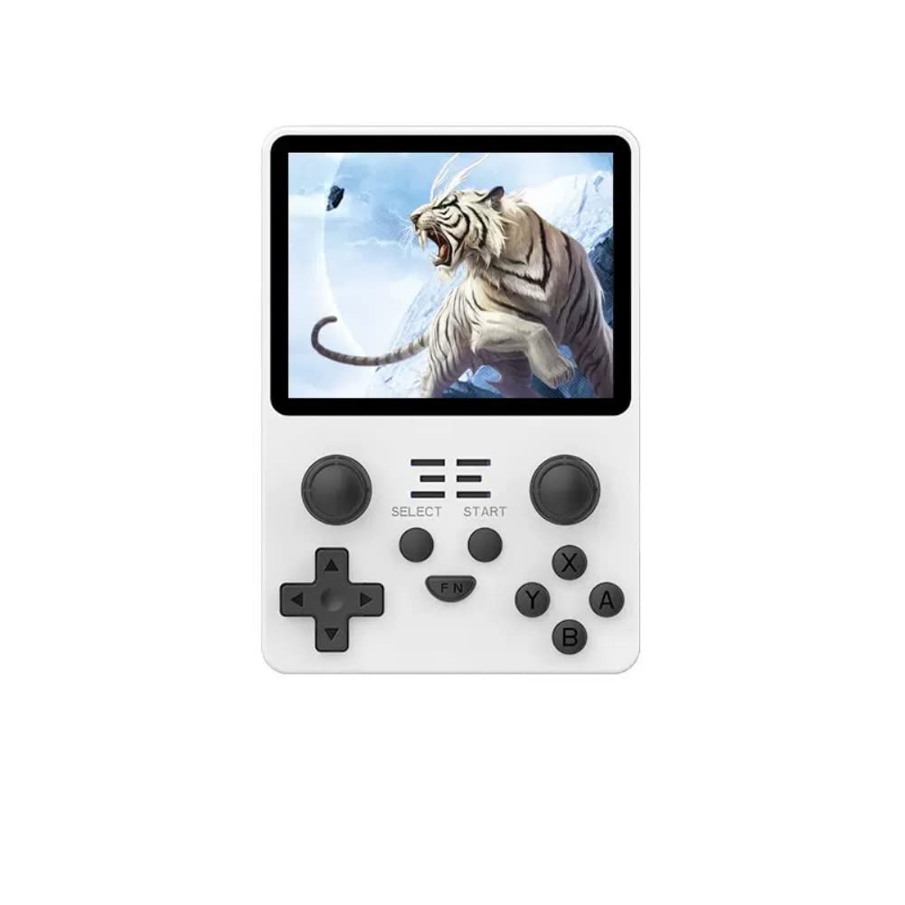 EQUITARE Powkiddy RGB20S Handheld Game Console, 3.5 Inch IPS Screen Game Player, Portable Handheld Nostalgic Arcade Retro Game Machine, Open Source Game Player for Kids Adults