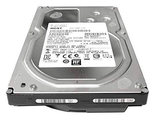 HGST Ultrastar HUS724040ALE640 (0F18567) 4TB 64MB 7200RPM SATA 6Gb/s 3.5in Internal Enterprise Hard Drive - 5 Year Warranty (Renewed)