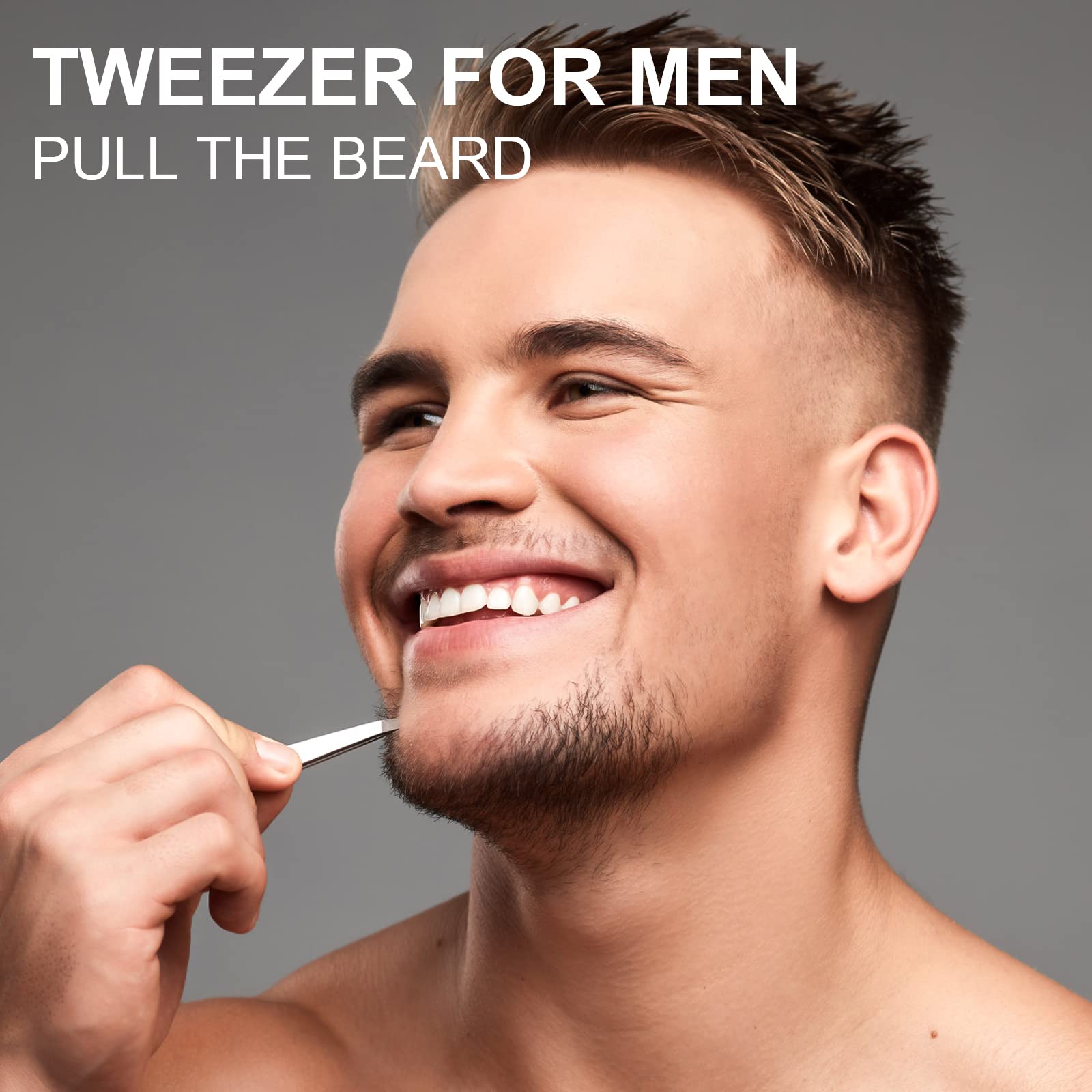 Expert Slant Tweezer - Precision Hair Removal Tool for Men, Women & Kids - Stainless Steel