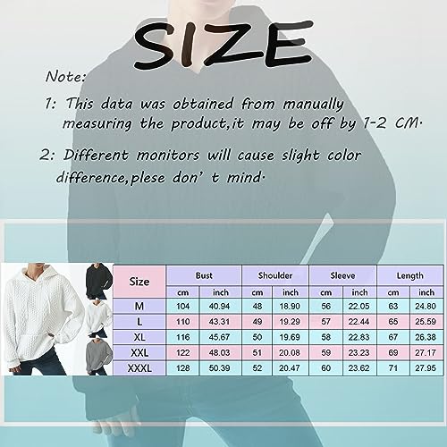 Thin Drawstring Sweaters For Women, Women Long Sleeve Sweatshirts Hoodie Jacket Jacket Trendy Y2k Hoodie with Pocket 03-Grey(with pocket),3X-Large