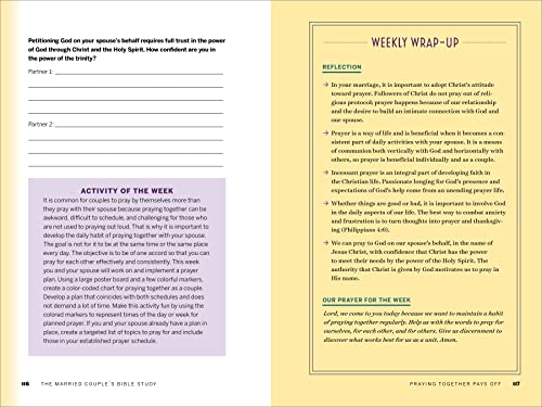 The Married Couple's Bible Study: 12 Weeks of Readings and Reflections to Strengthen Your Marriage