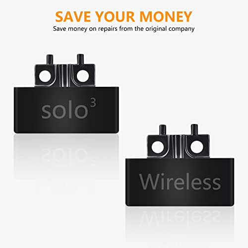 Solo 3 Hinge as Same as OEM Solo3 Replacement Parts Repair Kit Durable Accessories Compatible with Beats by Dre Solo 3 Wireless Headphones(Model A1796) Solo 2 Wireless/Wired (B0534/B0518) -Matte Black