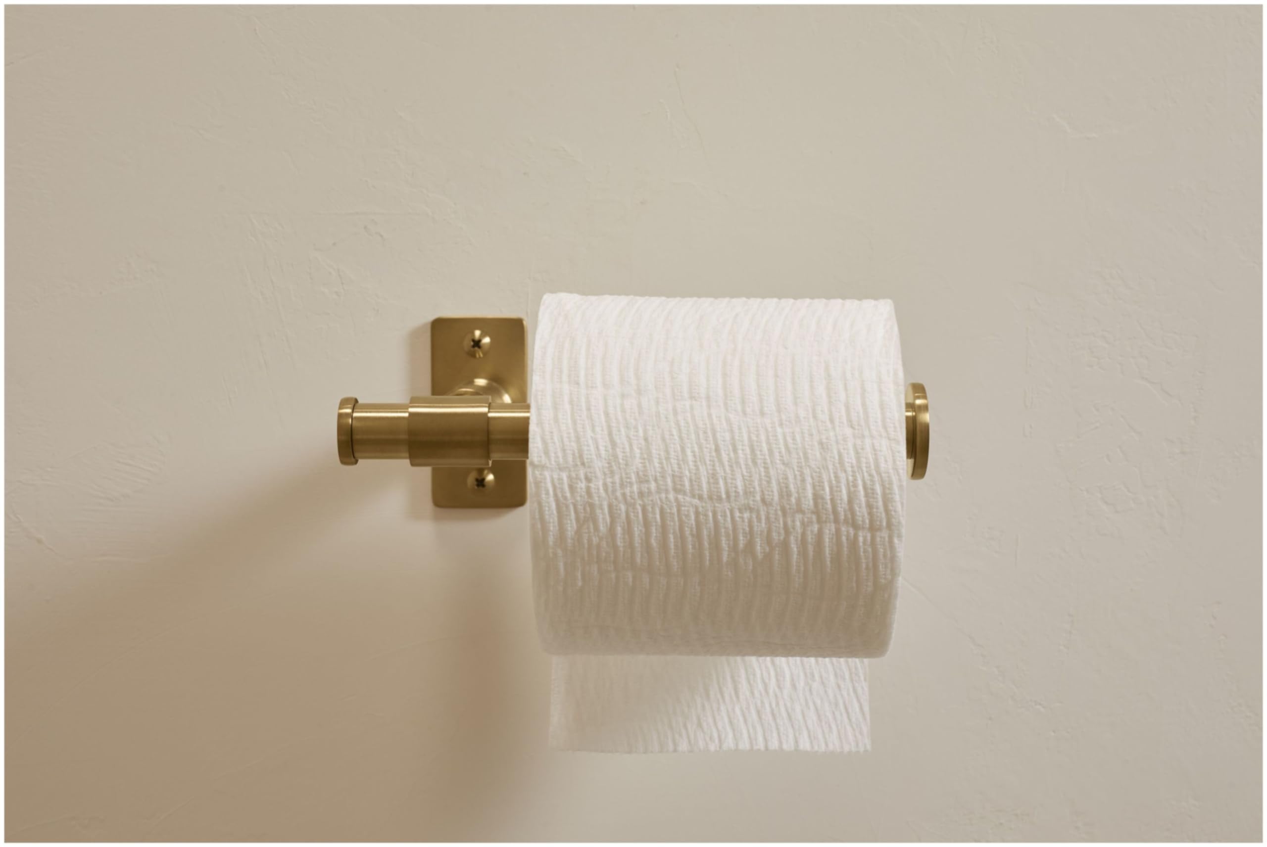 Kohler K35929-SN Castia by Studio McGee Wall Mounted Pivoting Toilet Paper Holder Vibrant Polished Nickel