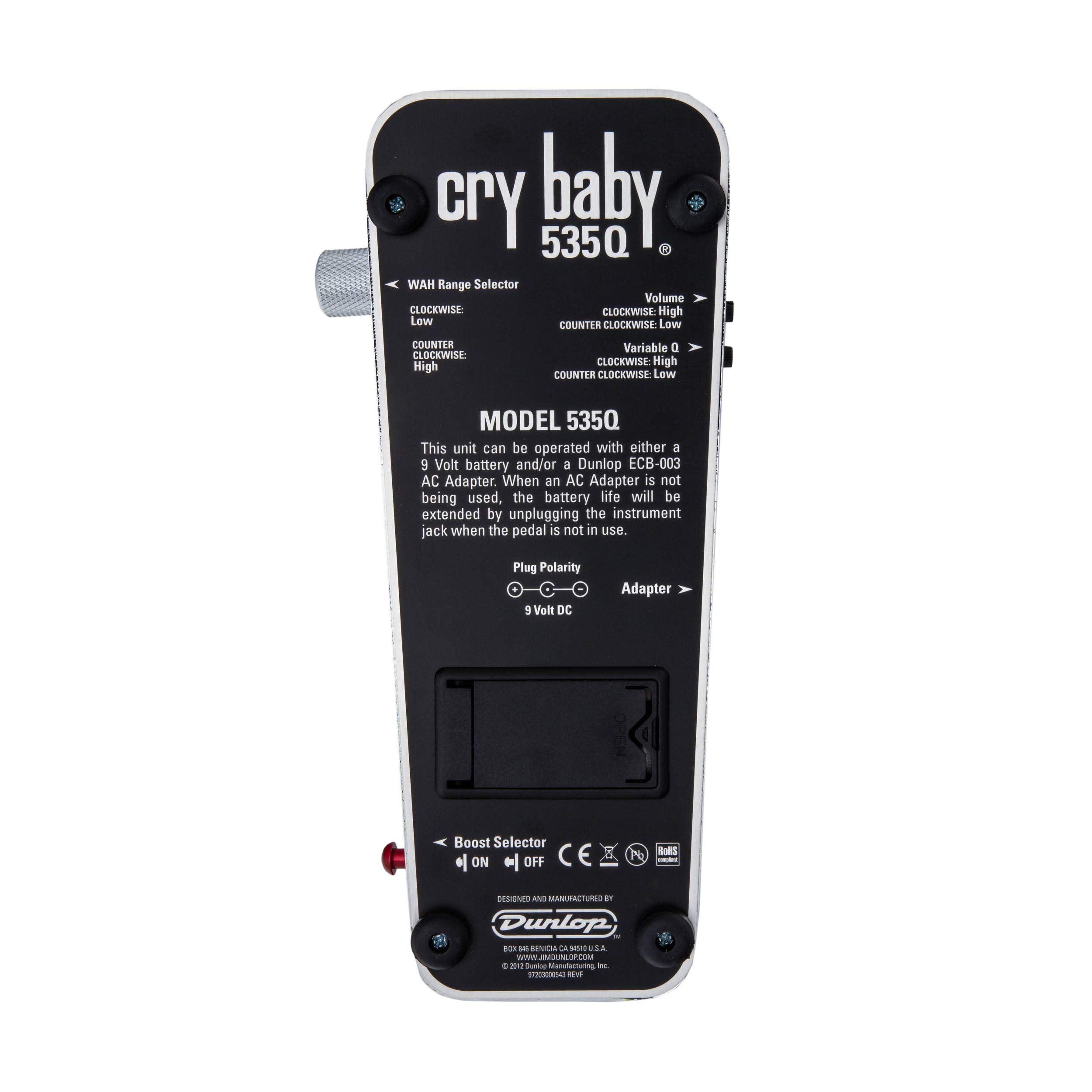 Dunlop Cry Baby Multi-Wah, Chrome