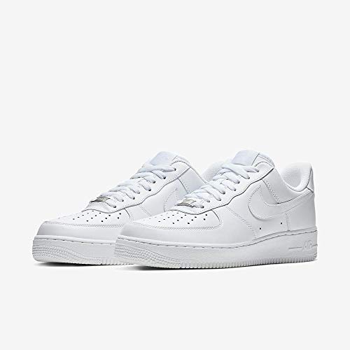 Nike Air Force 1 ´07, Women’s Low-Top Sneakers, Weiß (White/White), 6 UK