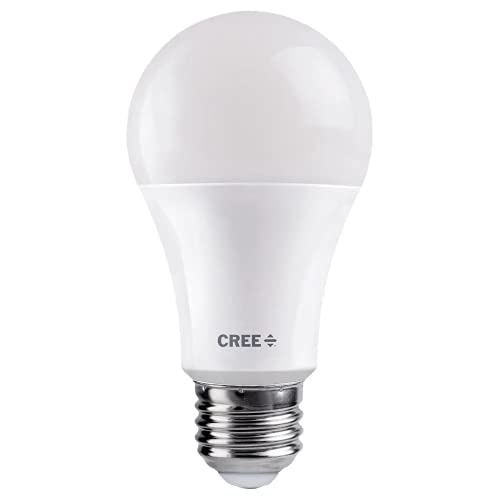 Cree Lighting Exceptional Series A19 Bulb, 2700K Dimmable LED Bulb, 75W + 1100 Lumens, Soft White, 1 Pack