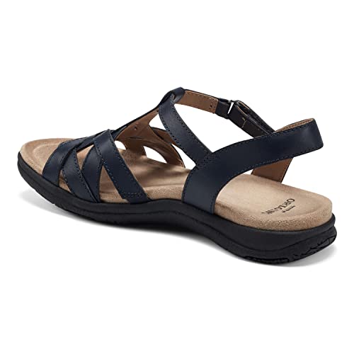 Earth Origins Women’s Sylvie Sandals for Casual and Everyday - Navy - 9.5