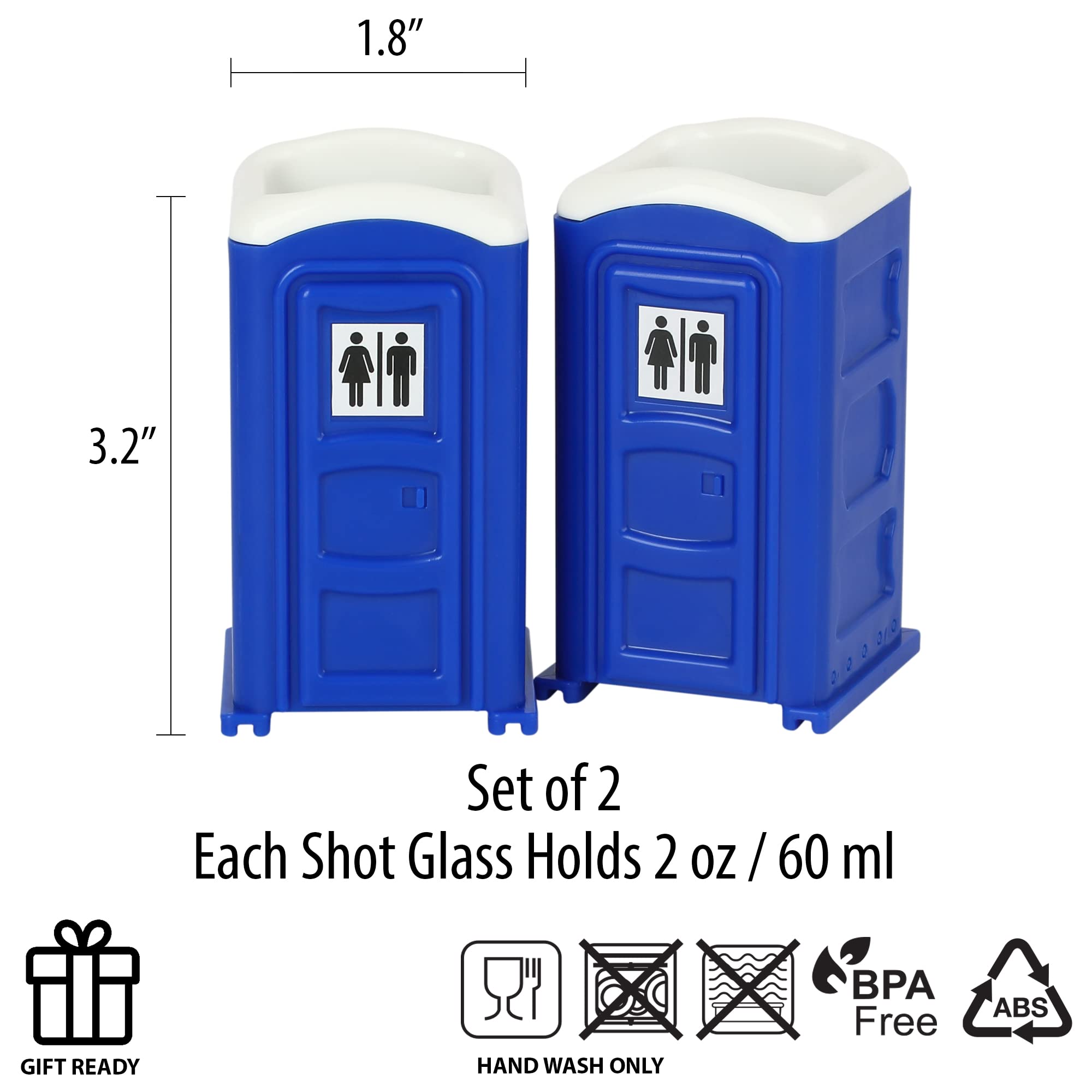 Funwares Porta Potty - 50 CAL