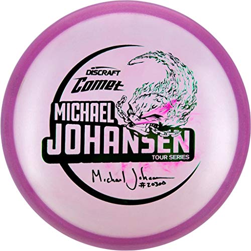 Discraft Limited Edition 2021 Tour Series Michael Johansen Metallic Tour Z Comet Midrange Golf Disc [Colors May Vary] - 177-180g