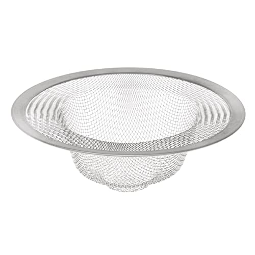HIC Kitchen Mesh Sink Strainer, 18/8 Stainless Steel, Set of 2, 4.5-Inches