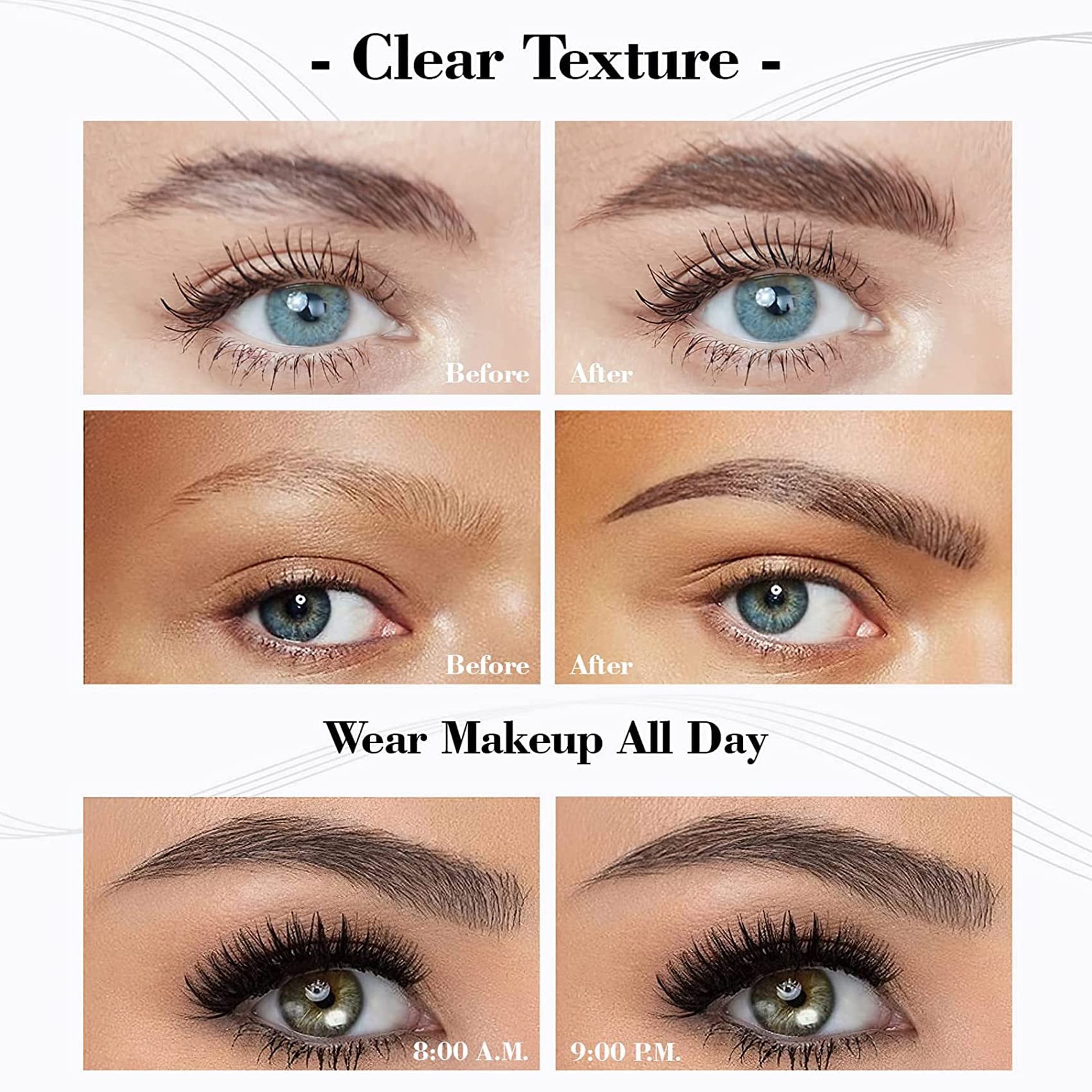 Eyebrow Pencil Eyebrow Microblading Pen - Eye Makeup Eyebrow Pen Micro 4 Point Brow Pen Lift & Snatch Eyebrow Microblading Pen Long-Lasting Waterproof Natural Eyebrow Hair (Gray)