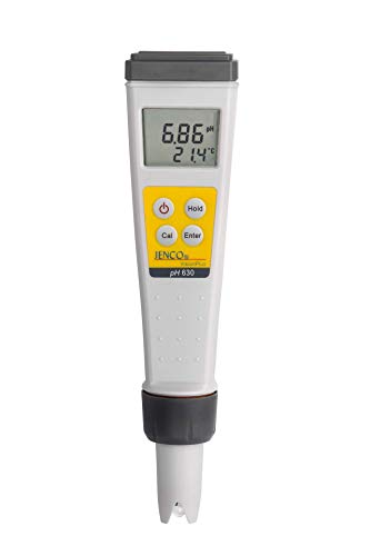 JENCO pH630F Digital pH Thermometer & Water Quality Tester for Drinking Water, Pool, Spa and Aquarium, Professional lab Quality, pH 0.01