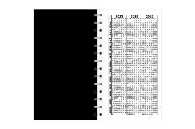 Day-Timer 2024 Two Page Per Week Planner Refill, Wirebound, Compact Size, 3" x 5"
