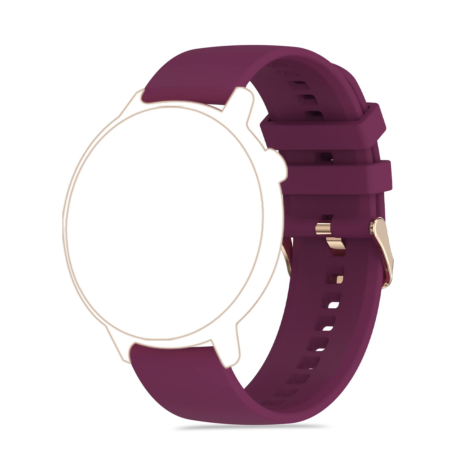 Iaret Smart Watch Band, Silicone Smartwatch Band Width 20mm