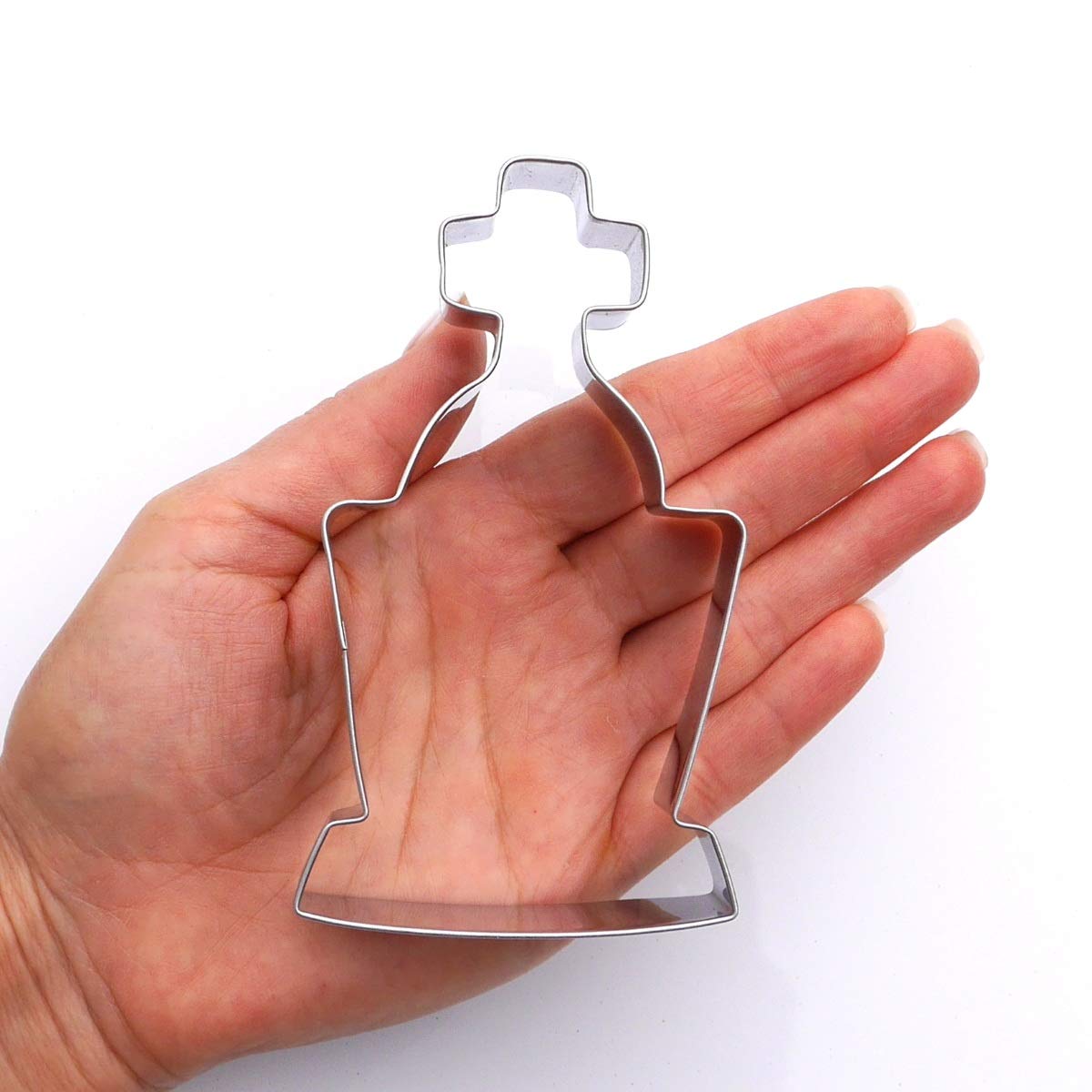 Halloween Graveyard Tombstone Cookie Cutter, Premium Food Grade Stainless Steel, Dishwasher Safe